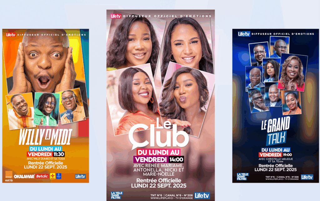 Rentrée 2025 LIFE TV : reconduction des programmes phares et lancement ...